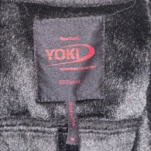 Yoki | Jackets & Coats | Yoki Pleather Black Distressed Sleeveless Vest ...
